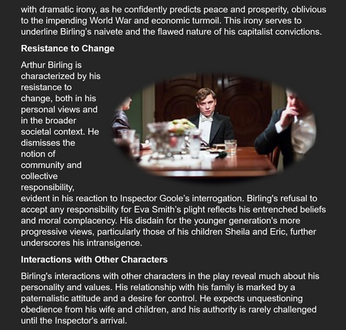 AQA English Literature GCSE - An Inspector Calls - An analysis of the ...