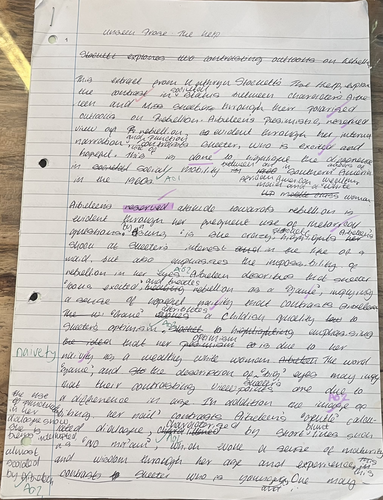 Unseen Prose Exemplar Essay - A level English literature | Teaching ...