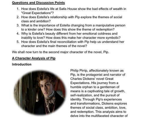 AQA GCSE English Literature Paper 1 - Great Expectations - The ...