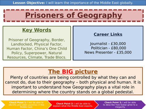 KS3 Prisoners of Geography SOW | Teaching Resources