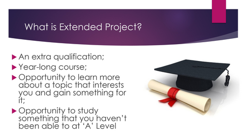 AQA Extended Project Qualification (EPQ) - PowerPoint - Introduction to ... AQA Extended Project Qualification (EPQ) - PowerPoint - Introduction to ...