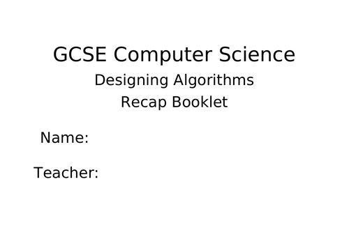 GCSE OCR Computer Science J277/02 - 2.1.2 Lesson Pack (Reading ... GCSE OCR Computer Science J277/02 - 2.1.2 Lesson Pack (Reading ...