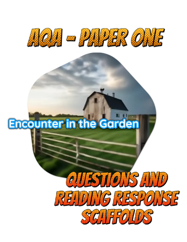 GCSE (AQA) Paper One - Reading Response Scaffolds and Model Answers ...