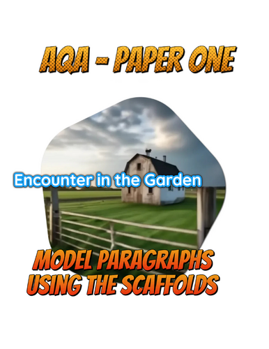 GCSE (AQA) Paper One - Reading Response Scaffolds and Model Answers ...
