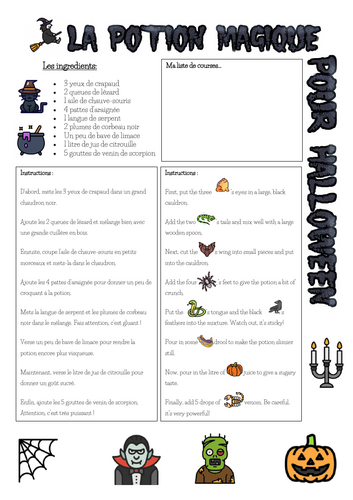 Halloween French | Teaching Resources