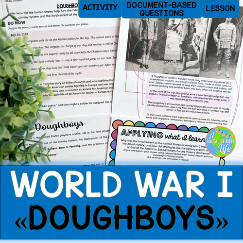 World War I Doughboys | Teaching Resources