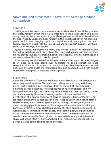 A Christmas Carol Blended Learning Eduqas Full Scheme GCSE | Teaching ...