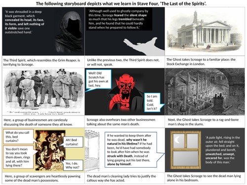 A Christmas Carol Blended Learning Eduqas Full Scheme GCSE | Teaching ...