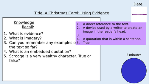 A Christmas Carol Blended Learning Eduqas Full Scheme GCSE | Teaching ...