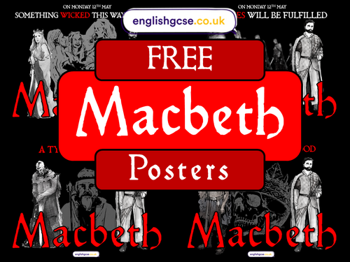 Macbeth Display | Teaching Resources