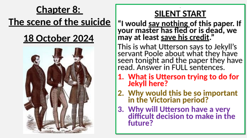 GCSE Jekyll and Hyde Scheme of Work | Teaching Resources