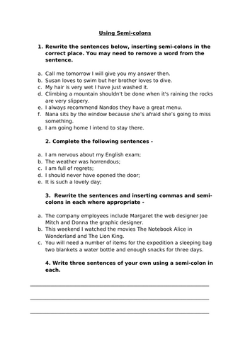 Pearson Edexcel Functional Skills English - Punctuation Revision ...