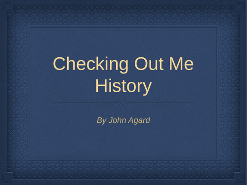 Checking Out Me History GCSE Poetry Bilingual Pack | Teaching Resources