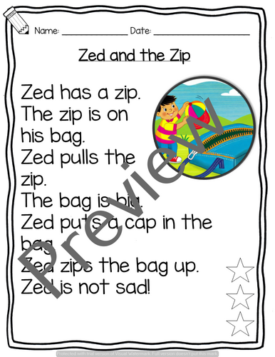 CVC words and sight words stories for beginners (Science of Reading ...