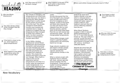 KS3 Climate change SoW - Geogrpahy | Teaching Resources