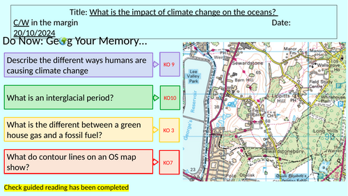 KS3 Climate change SoW - Geogrpahy | Teaching Resources