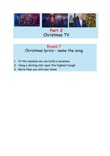 Christmas Fun and Interactive Quiz - Dyslexia Friendly 2024 | Teaching ...