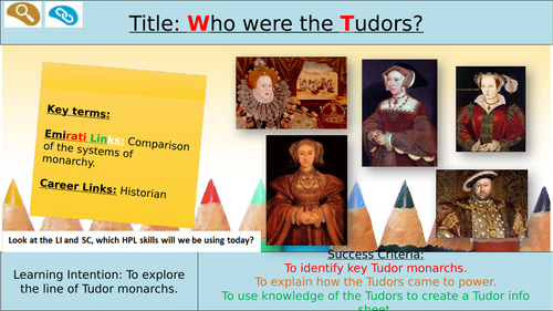 KS3 History - The Tudors - 11 lessons | Teaching Resources
