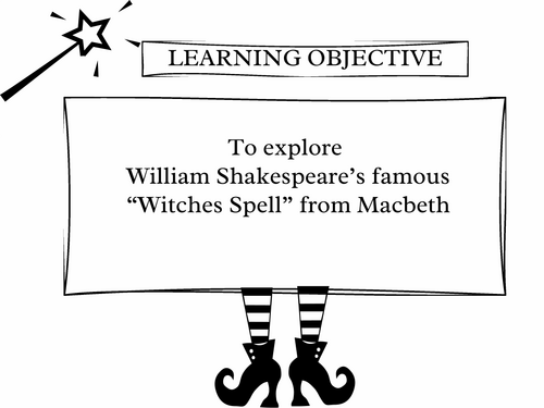 Shakespeare's Witches Spells for Halloween | Teaching Resources