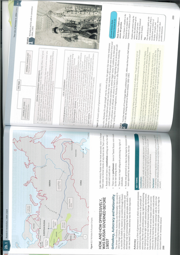 Russia in revolution 1894-1924 Unit 1 (Edexcel KS5) | Teaching Resources