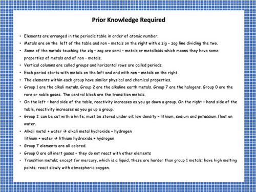 Periodic Table of Elements Dominoes Game KS3 | Teaching Resources