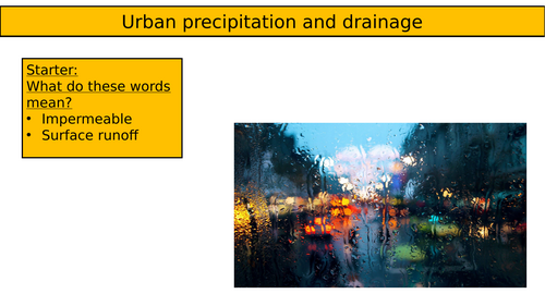 AQA A level Geography contemporary Urban Environments 2 | Teaching ...