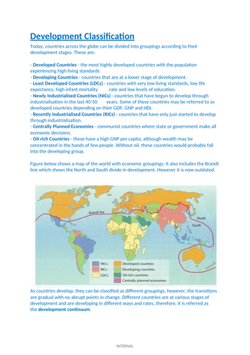 AQA A Level Geography – Global Systems and Global Governance – L5 ...