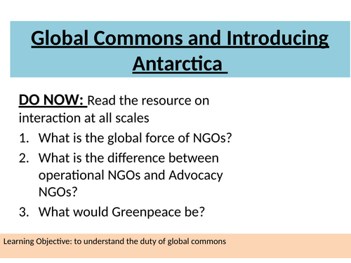 AQA A Level Geography – Global Systems and Global Governance – Full ...