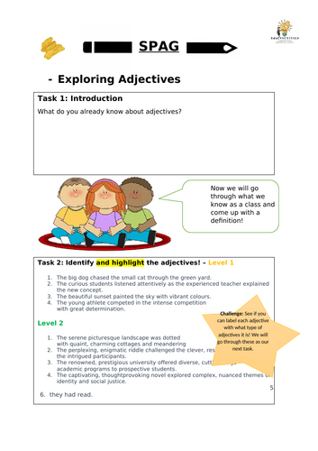 SPAG: Grammar Multi-Activity Worksheets | Teaching Resources