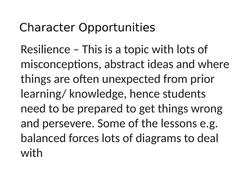 KS3 Year 7 - Basic Forces Unit | Teaching Resources