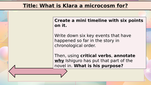 Klara and the Sun - Full Scheme of Work | Teaching Resources