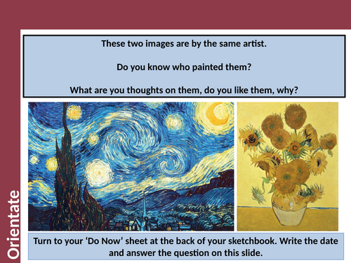 Art and Design KS3 Masters of Art | Teaching Resources