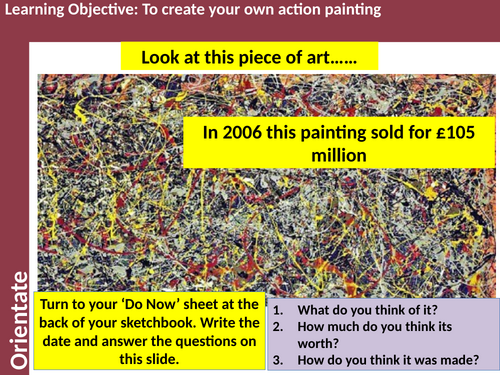 Art and Design KS3 Masters of Art | Teaching Resources