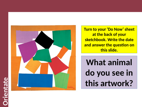 Art and Design KS3 Masters of Art | Teaching Resources