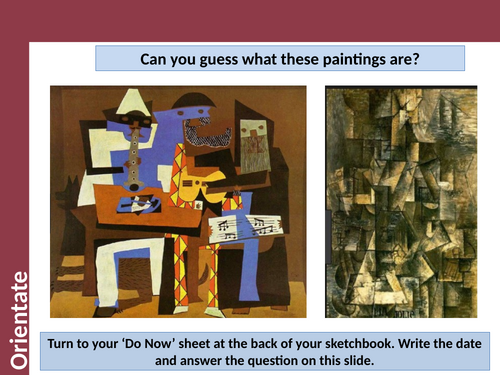 Art and Design KS3 Masters of Art | Teaching Resources