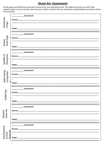 Art and Design Street Art/Graffiti Scheme of Work | Teaching Resources