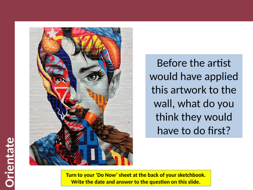 Art and Design Street Art/Graffiti Scheme of Work | Teaching Resources