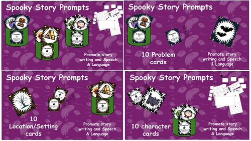 Spooky Story Prompts | Teaching Resources