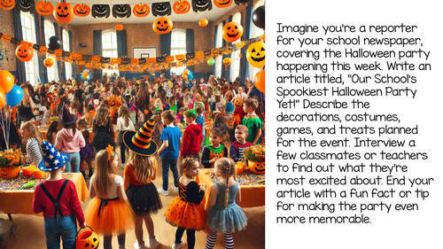 40 Halloween Writing Prompts for all ages - Story Poetry Instructions ...