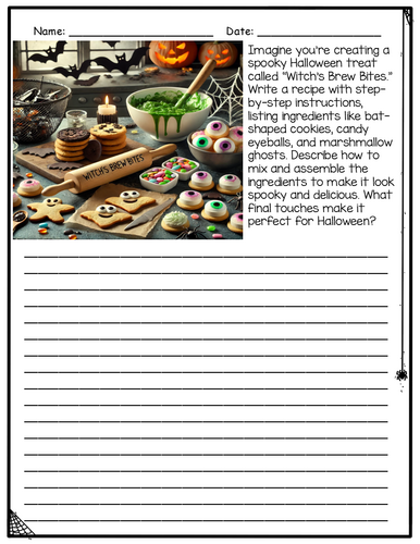 40 Halloween Writing Prompts for all ages - Story Poetry Instructions ...