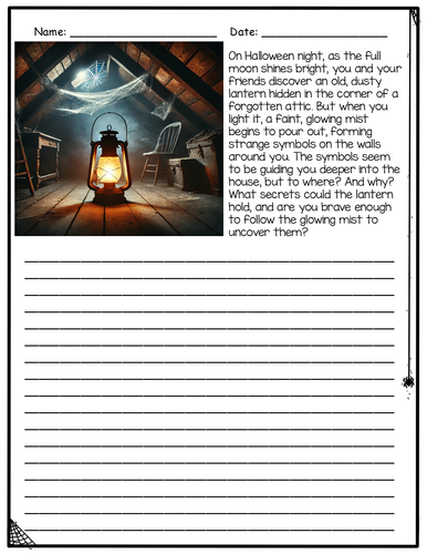40 Halloween Writing Prompts for all ages - Story Poetry Instructions ...