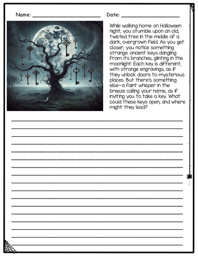 40 Halloween Writing Prompts for all ages - Story Poetry Instructions ...