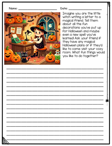40 Halloween Writing Prompts for all ages - Story Poetry Instructions ...