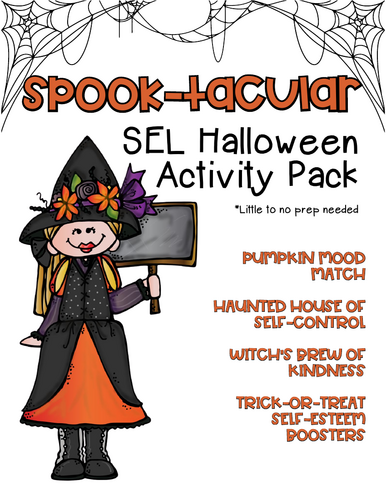 Spook-tacular SEL Halloween Activity Pack | Teaching Resources