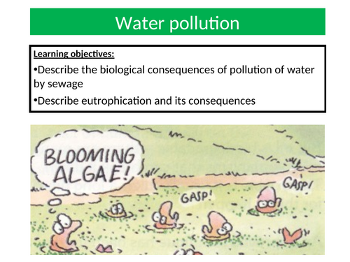 Unit 21 Human Influences On Ecosystems Igcse Biology Teaching Resources