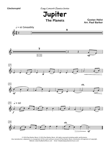 Jupiter - The Planets (Full Orchestra) | Teaching Resources