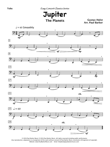 Jupiter - The Planets (Full Orchestra) | Teaching Resources
