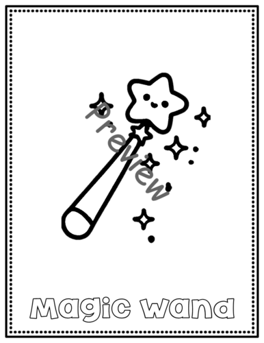 Halloween vocabulary coloring pages - ESL and young children | Teaching ...