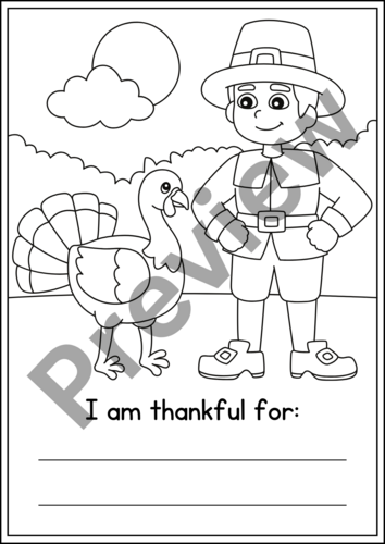 Thanksgiving Coloring Pages for Grade 1 - Thankful Thanksgiving ...