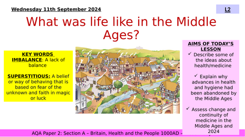 Medieval Medicine Bundle | Teaching Resources